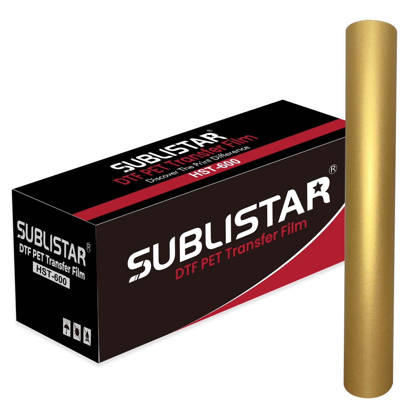 Metallic Gold DTF Film, DTF Transfer Cold Film Roll Direct to Iconic S ...