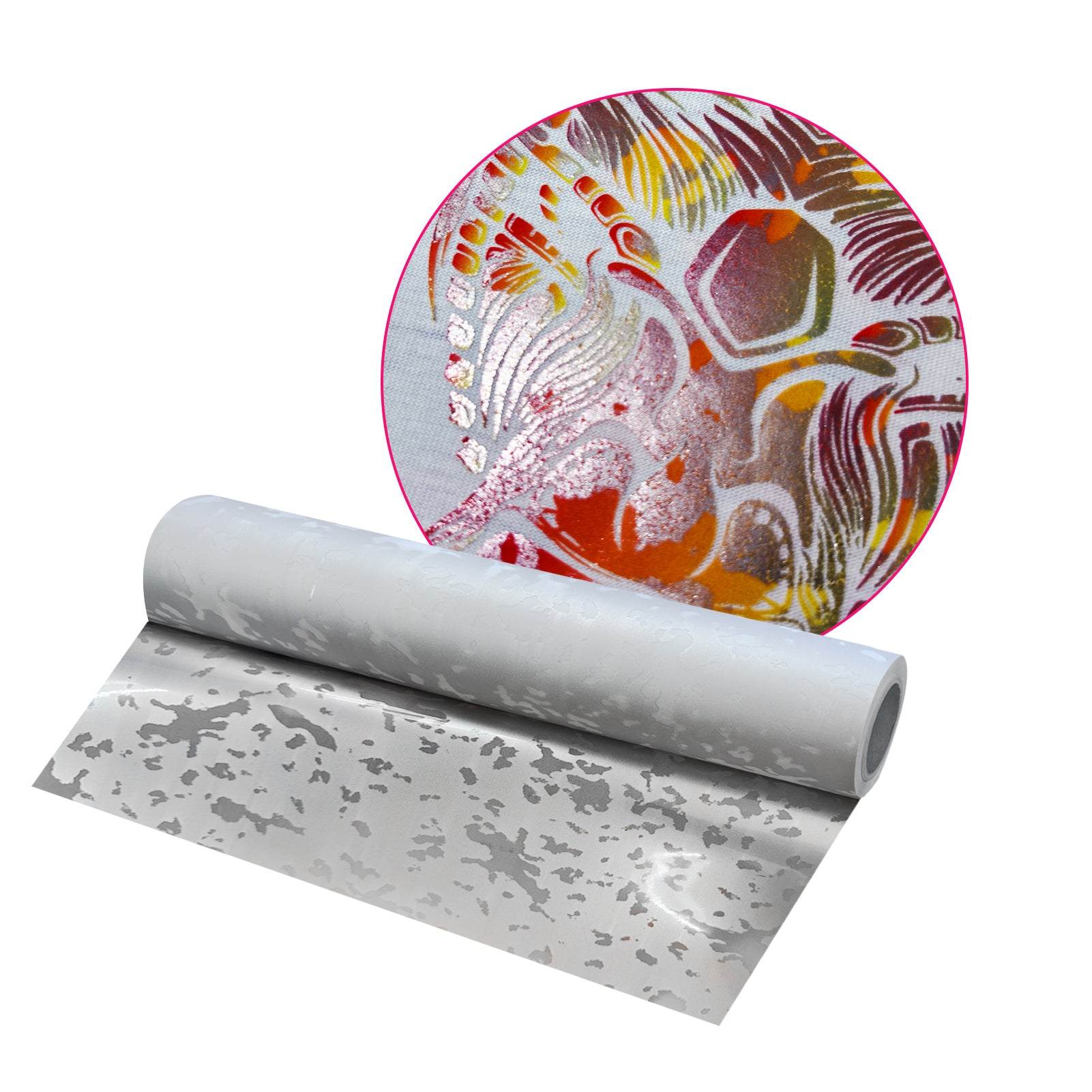 Metallic Interstellar Silver DTF Film,Cold Peel Gradient Silver DTF Tr ...