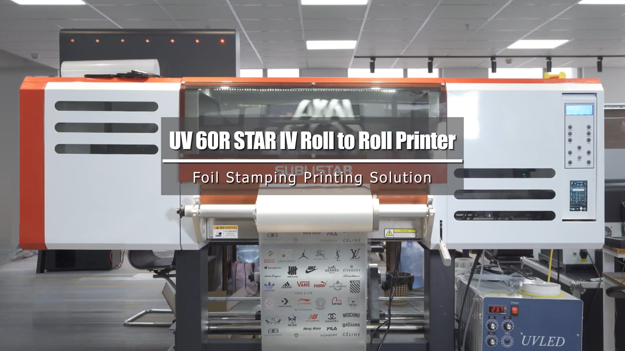 Sublistar Star IV 60R Roll To Roll UV DTF Printer, With Three i3200/ i