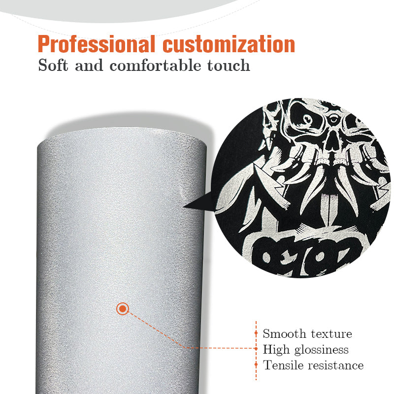 Premium Metallic Silver Foil DTF Film (30CM/60CM*100M), Direct to Film ...